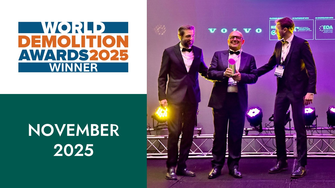 Laurini Wins the 2025 World Demolition Award with the “Settanta ...
